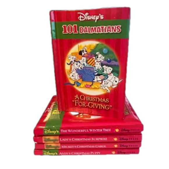 Disney | Other | Disneys Christmas Set 5 Hard Cover Story Books 202 By ...